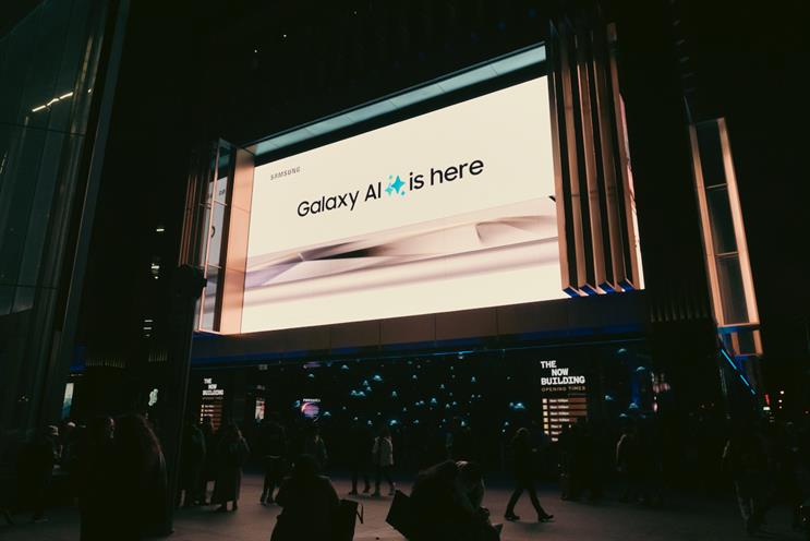 Samsung takes over Outernet London to showcase Galaxy AI - Starcom UK